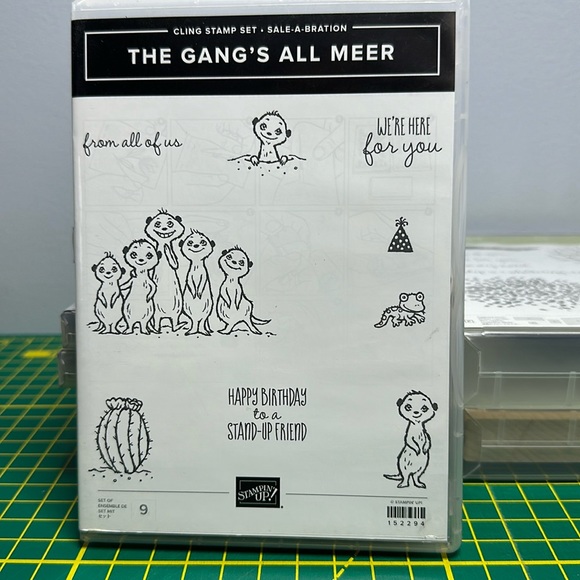 Stampin' Up! | Office | Stampin Up The Gangs All Meer Stamp Set | Poshmark
